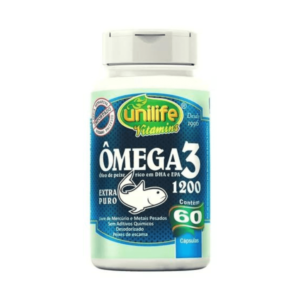 Ômega 3 - 1000mg - 60 cápsulas - Unilife - Doce Erva | Farmácia de ...